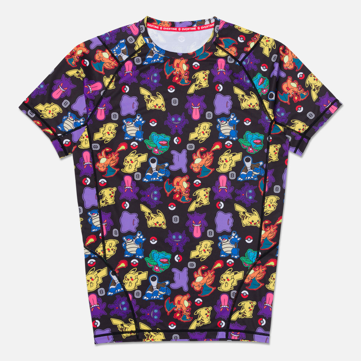 OTE | Pokémon All Team Compression Tee – OVERTIME