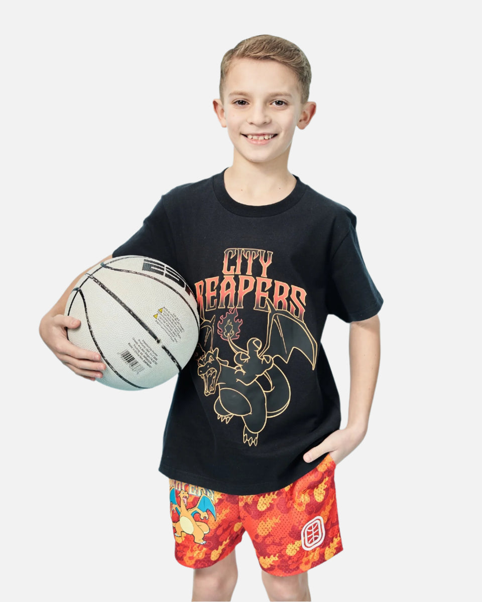 Kids OTE | Pokémon City Reapers Charizard Tee – OVERTIME