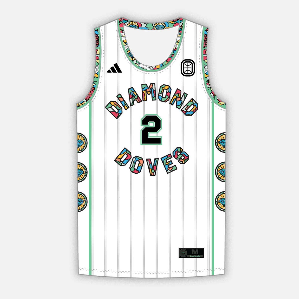 Overtime Diamond Doves adidas Jersey – OVERTIME