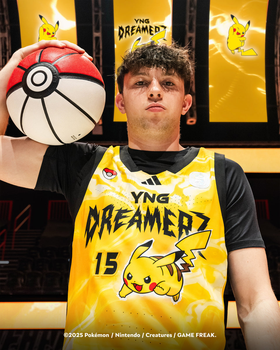 Overtime Elite | Pokémon YNG Dreamerz Pikachu Jersey – OVERTIME