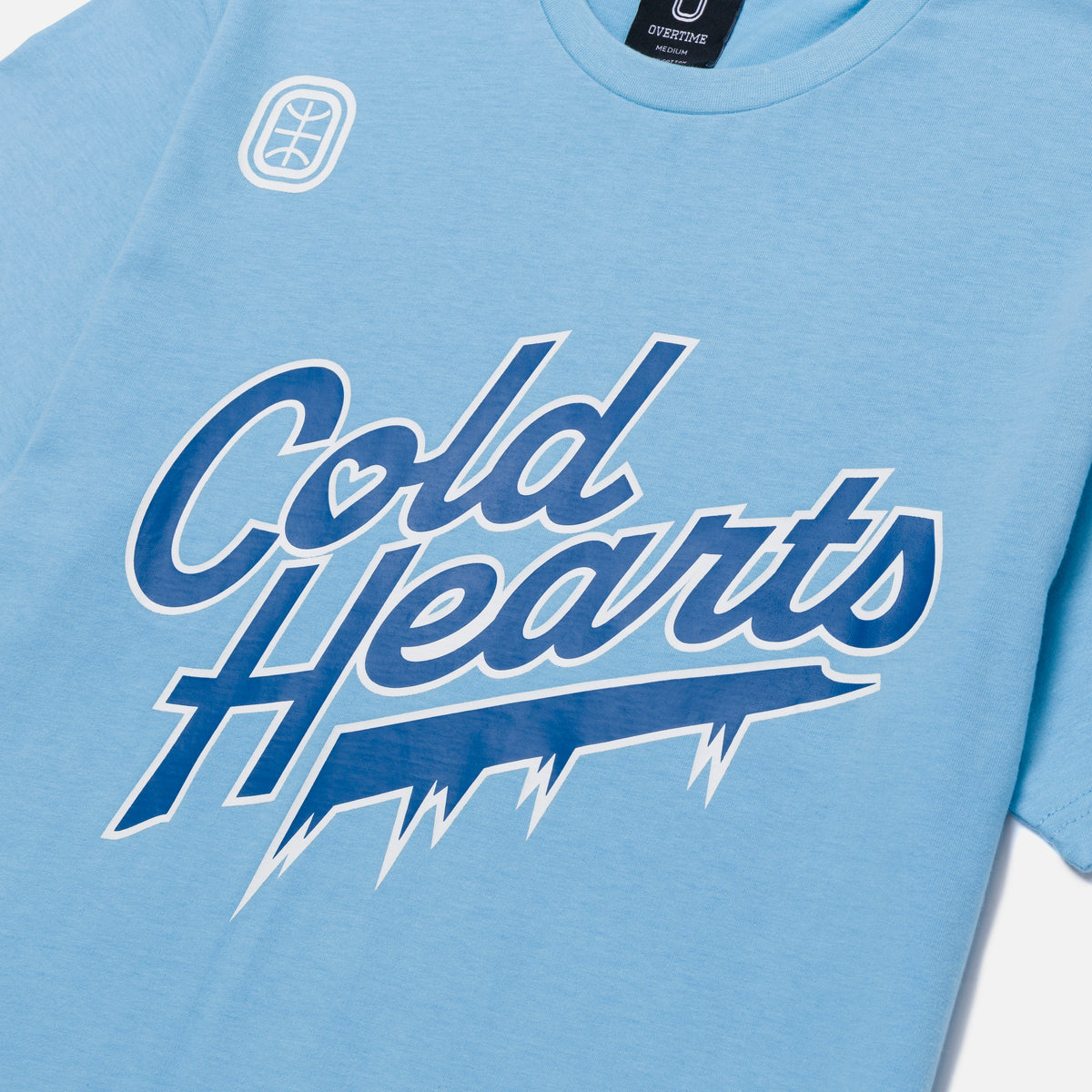 Kids Overtime Cold Hearts Script Tee – OVERTIME