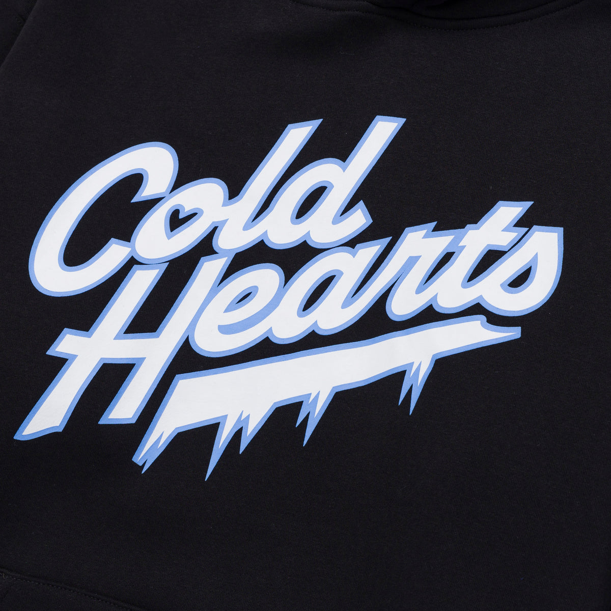 Cold Hearts Script Hoodie – OVERTIME