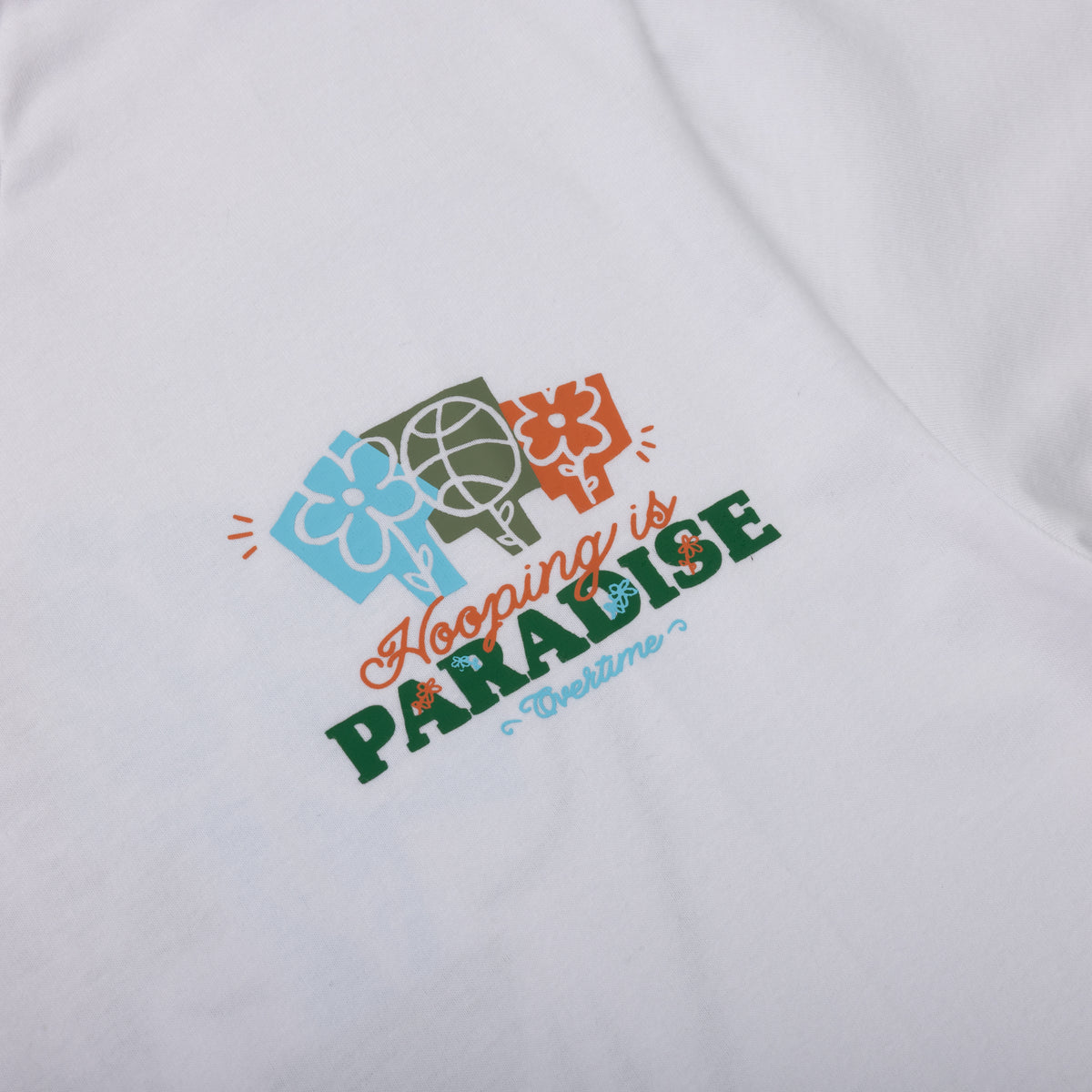 HIP Flower Basket Tee – OVERTIME