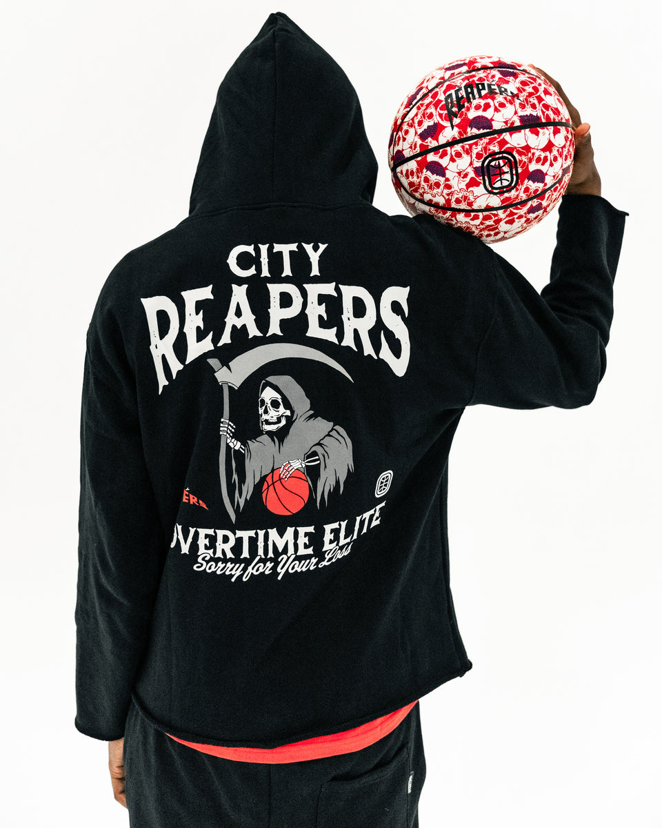 Kids Overtime City Reapers Feature Hoodie Raw Edge – OVERTIME