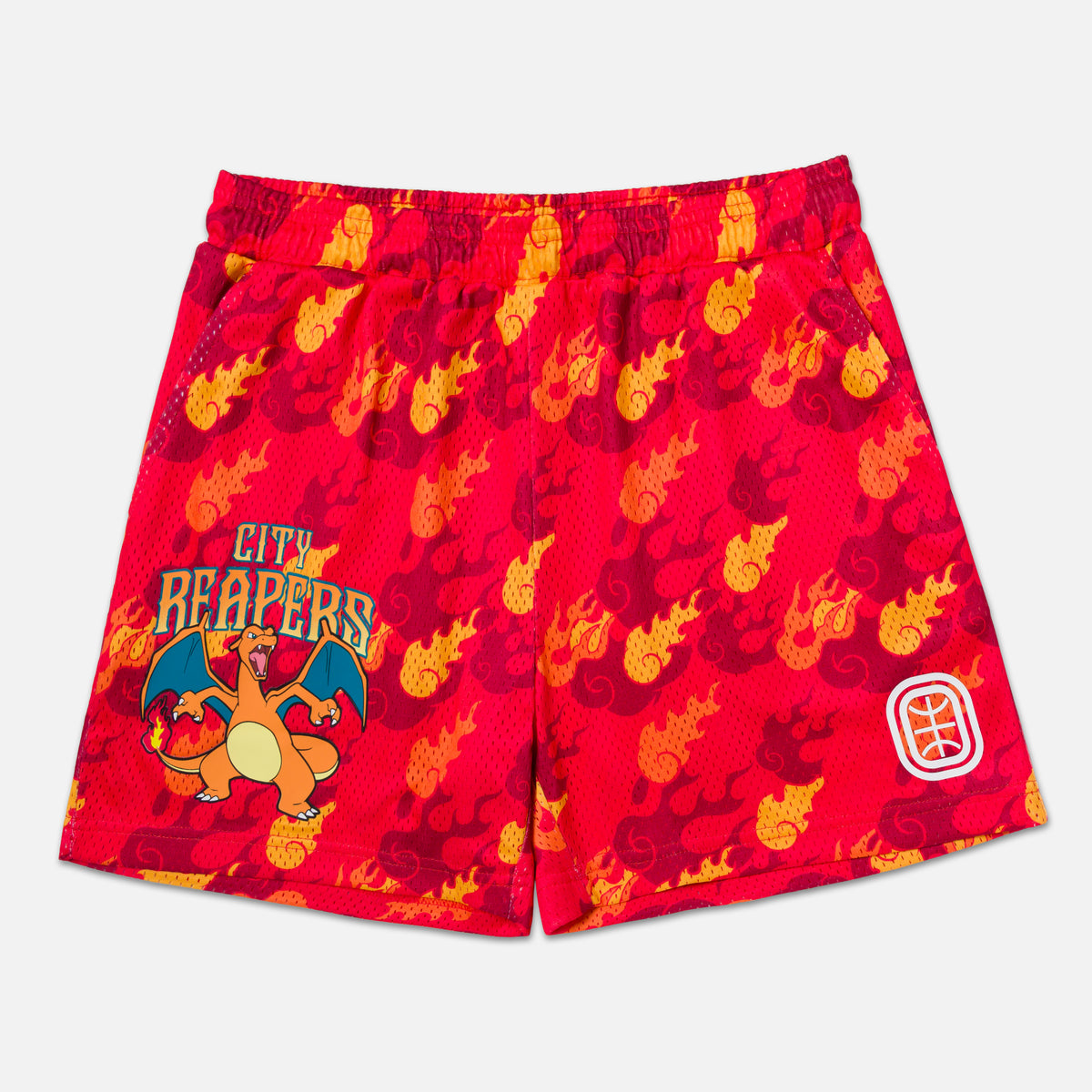 Kids OTE | Pokémon City Reapers Charizard Shorts – OVERTIME