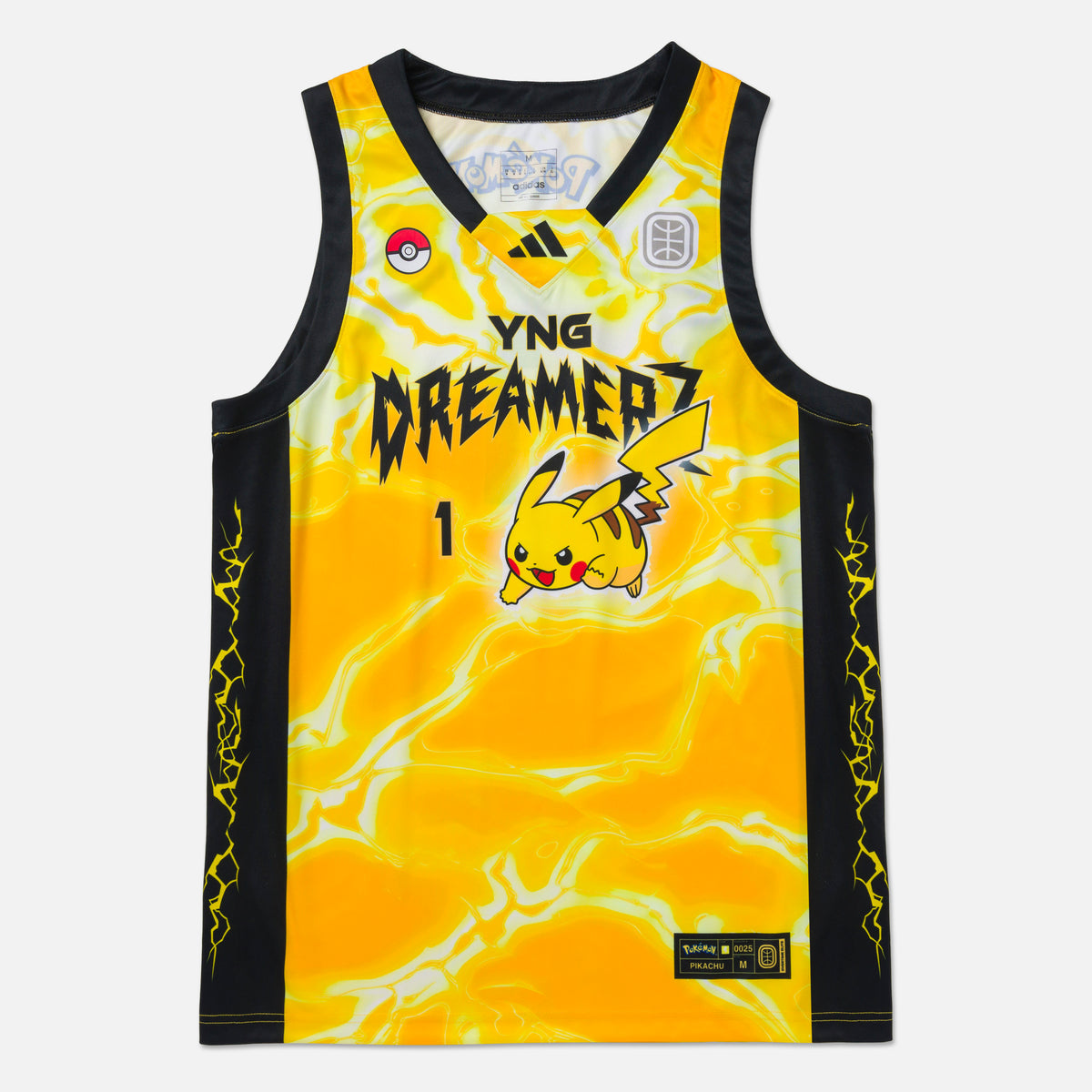 Kids Overtime Elite | Pokémon YNG Dreamerz Pikachu Jersey – OVERTIME