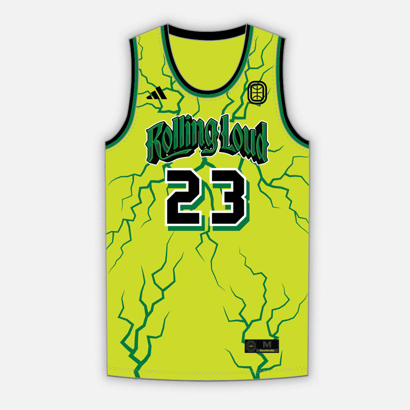 Rolling Loud adidas Jersey – OVERTIME