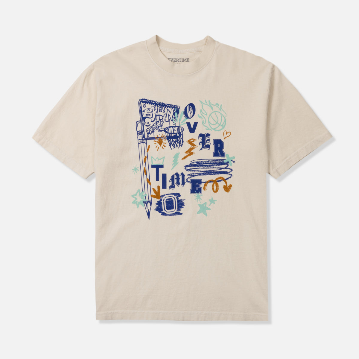 Overtime Scribble Tee – OVERTIME
