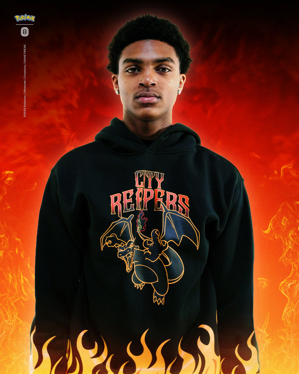 Kids Overtime Elite | Pokémon City Reapers Charizard Hoodie – OVERTIME